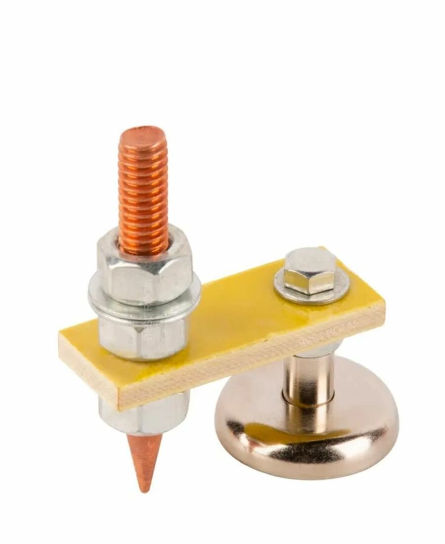 Клемма магнитная для сварки/ держатель заземления / масса сварочная