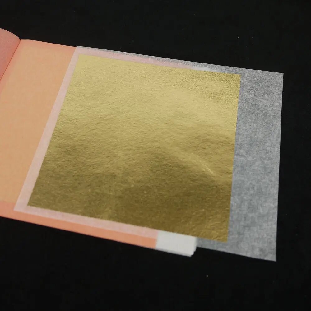 Золотой лист для декорирования TSF-G-8 25 sheets in booklet
