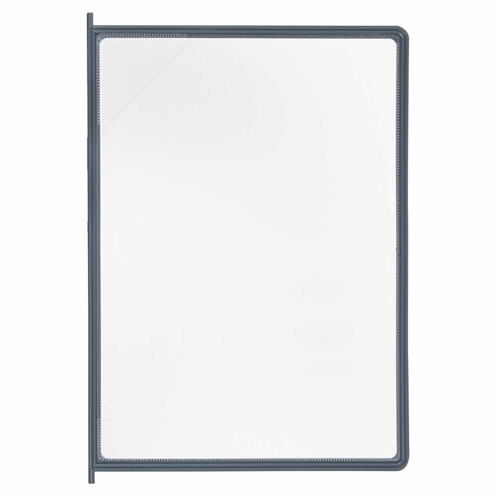 Панель для демосистем А4, с табулятором, серая рамка, BRAUBERG, 231233