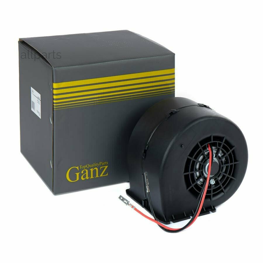 GANZ GIC06210 Вентилятор отопителя (моторчик) с кожухом для ГАЗ 3110 / 3302 (бизнес) GANZ GIC06210