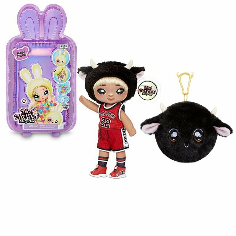 MGA Na Na Na Surprise Sparkle Series / Детская Коллекция Модных Кукол-сюрпризов С Модными Костюмами И Подвесками-кошельками В Виде Животных, Подходящая Для Детей От 4 Лет И Старше