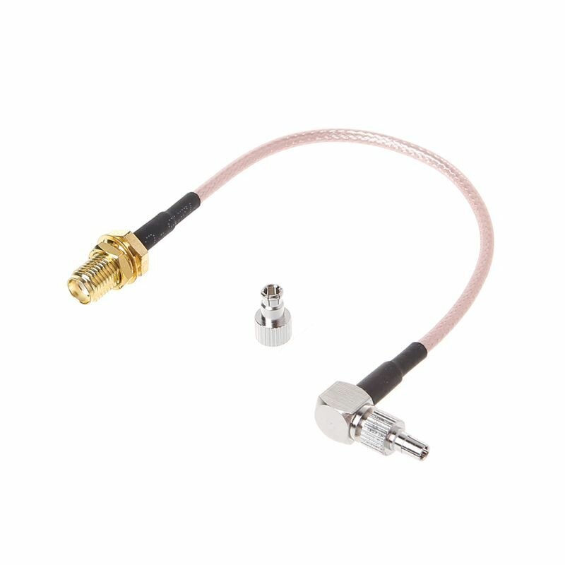 Разъем SMA для разъема CRC9/TS9, коаксиальный RF-адаптер, кабель RG316, 15 см