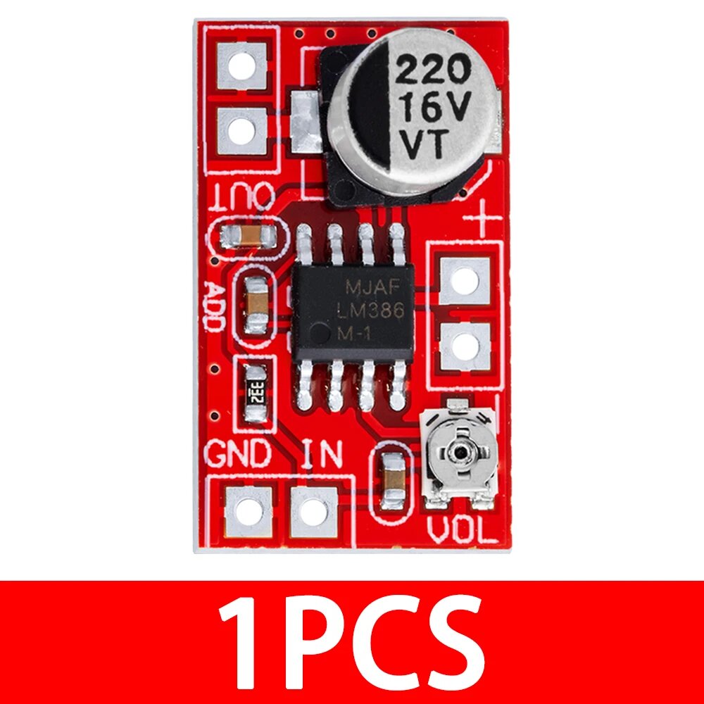 Микроэлектретный усилитель постоянного тока 5В-12В Baishundianzi 1PCS
