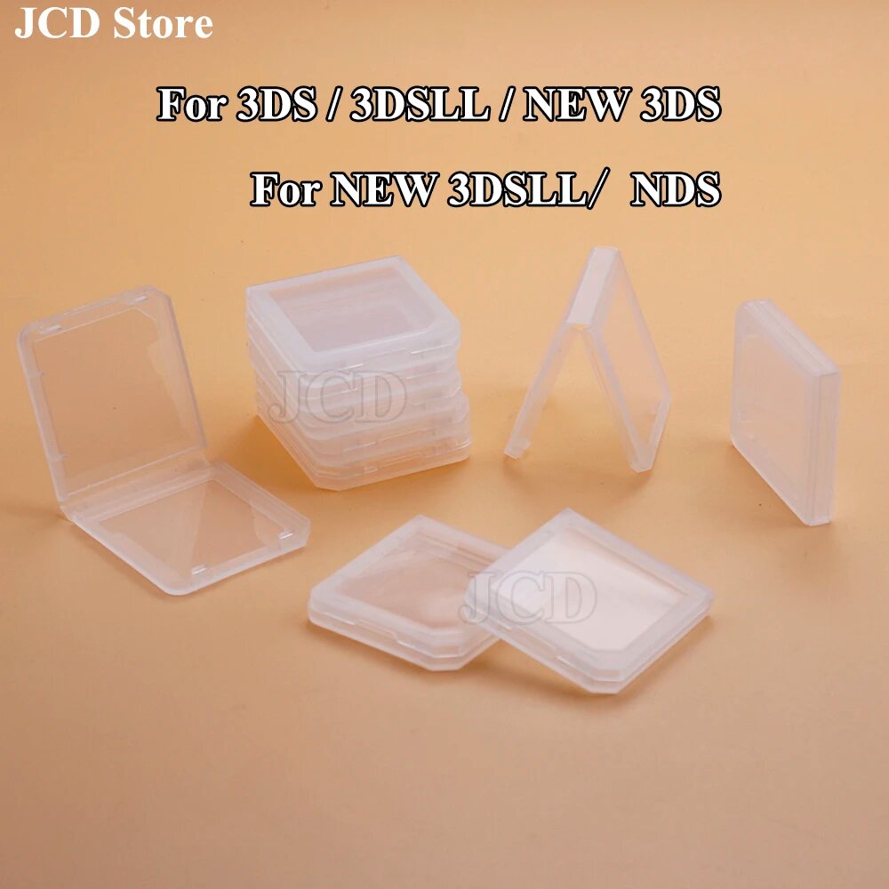 Прозрачный чехол для картриджей ChengHaoRan NEW 3DS