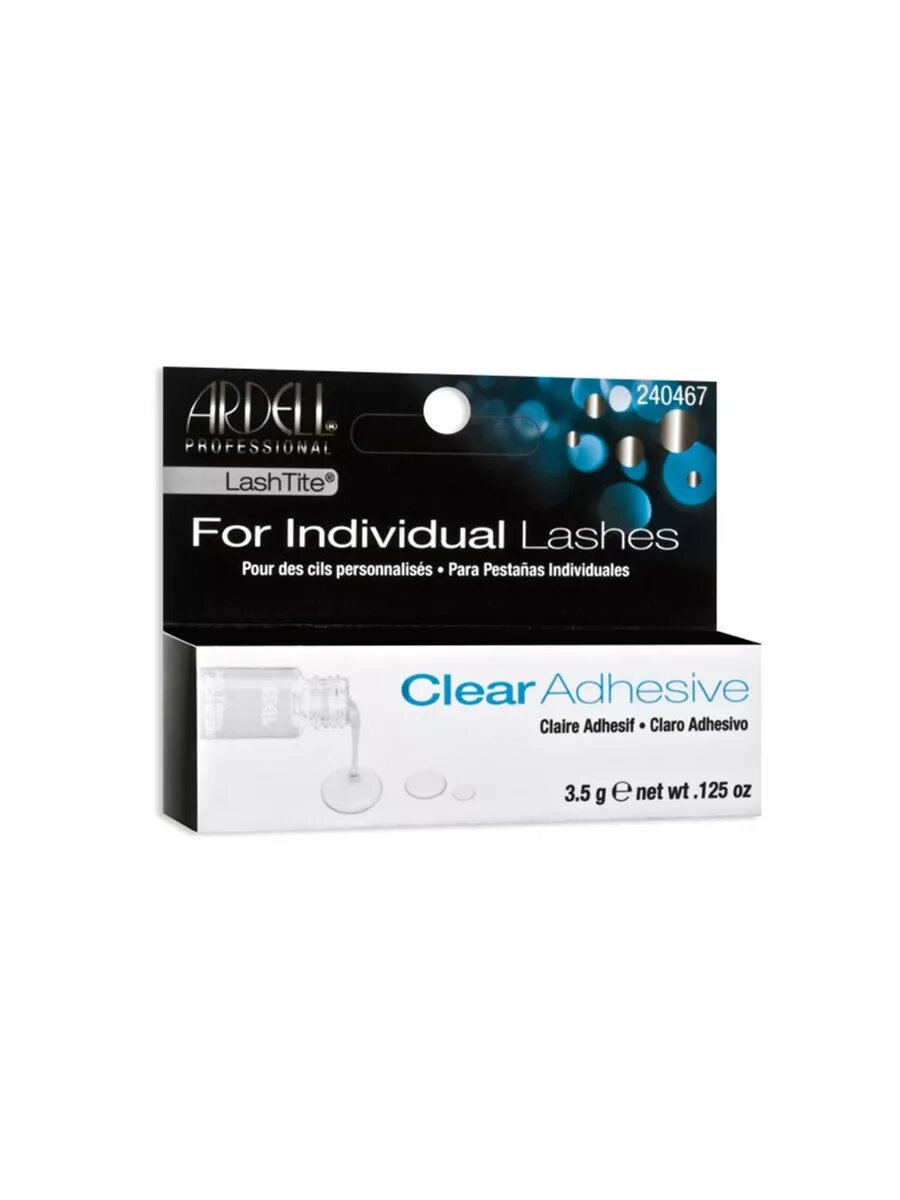 Ardell Lash Tite Adhesive Clear Клей для ресниц прозрачный, 3.5 г