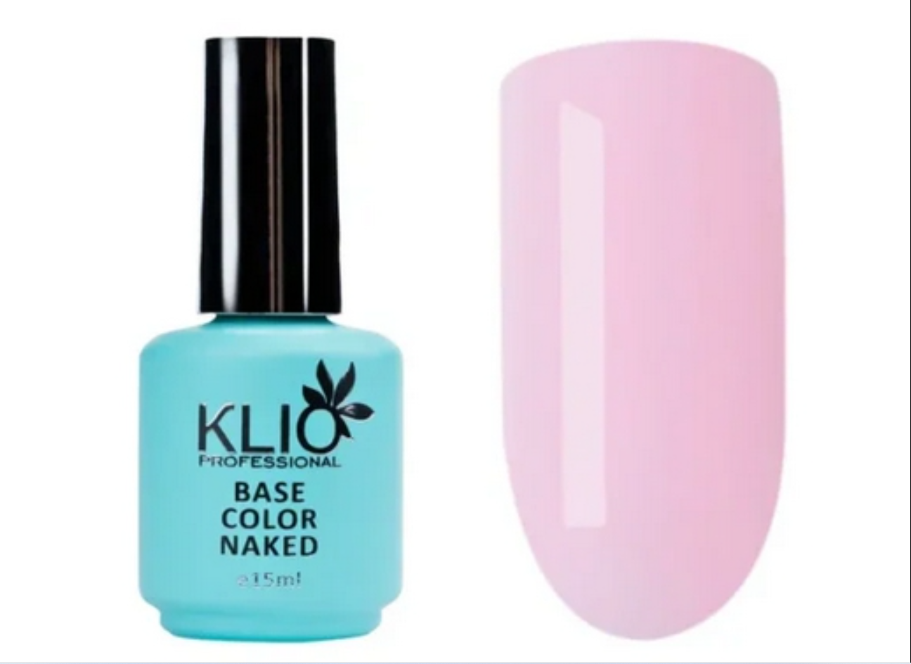 KLIO Каучуковая база COLOR NAKED 08 15мл