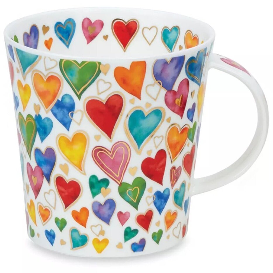 Кружка Dunoon Cairngorm Dazzling Hearts 78595724
