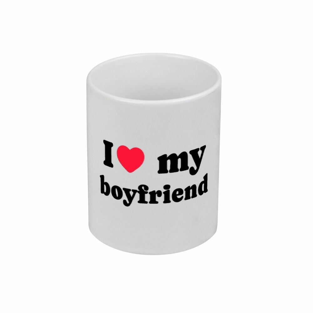 Кружка I love my boyfriend ай лав май бойфренд я люблю