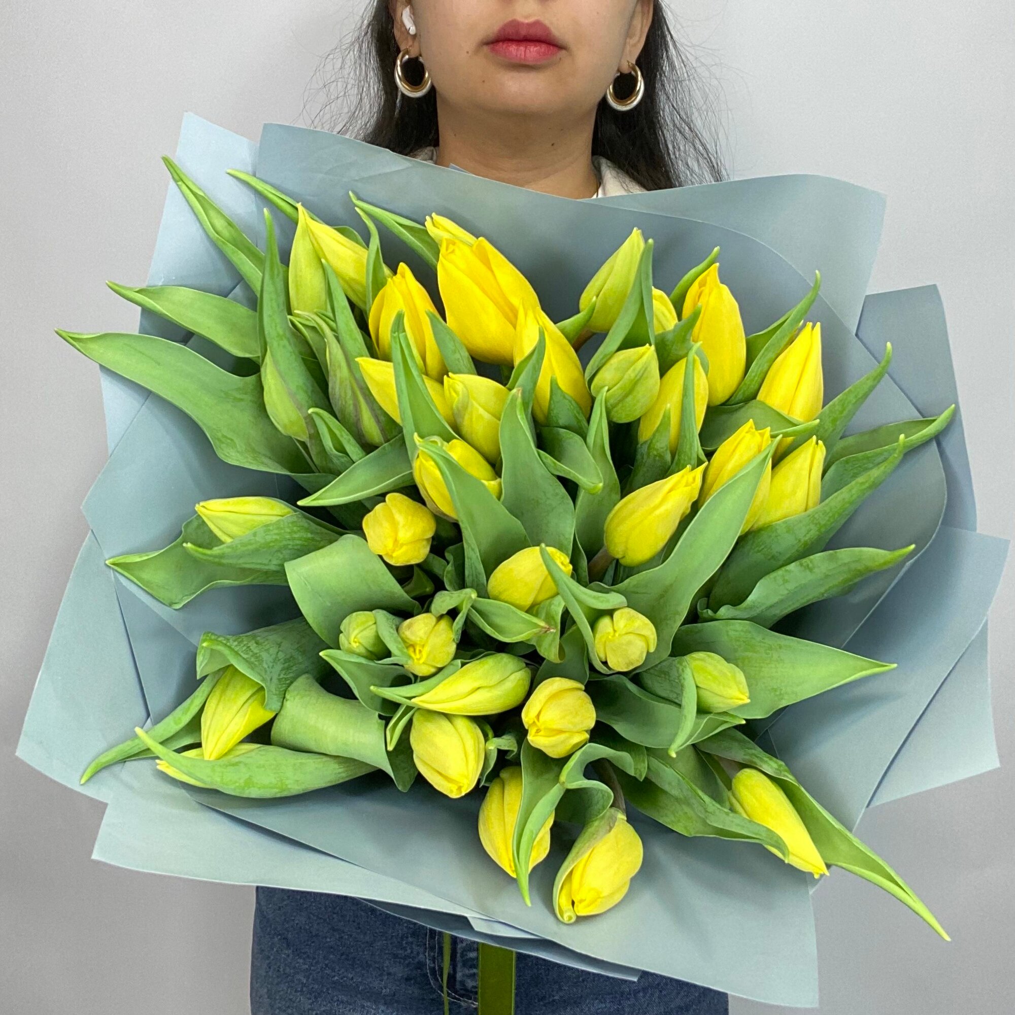 Желтые тюльпаны