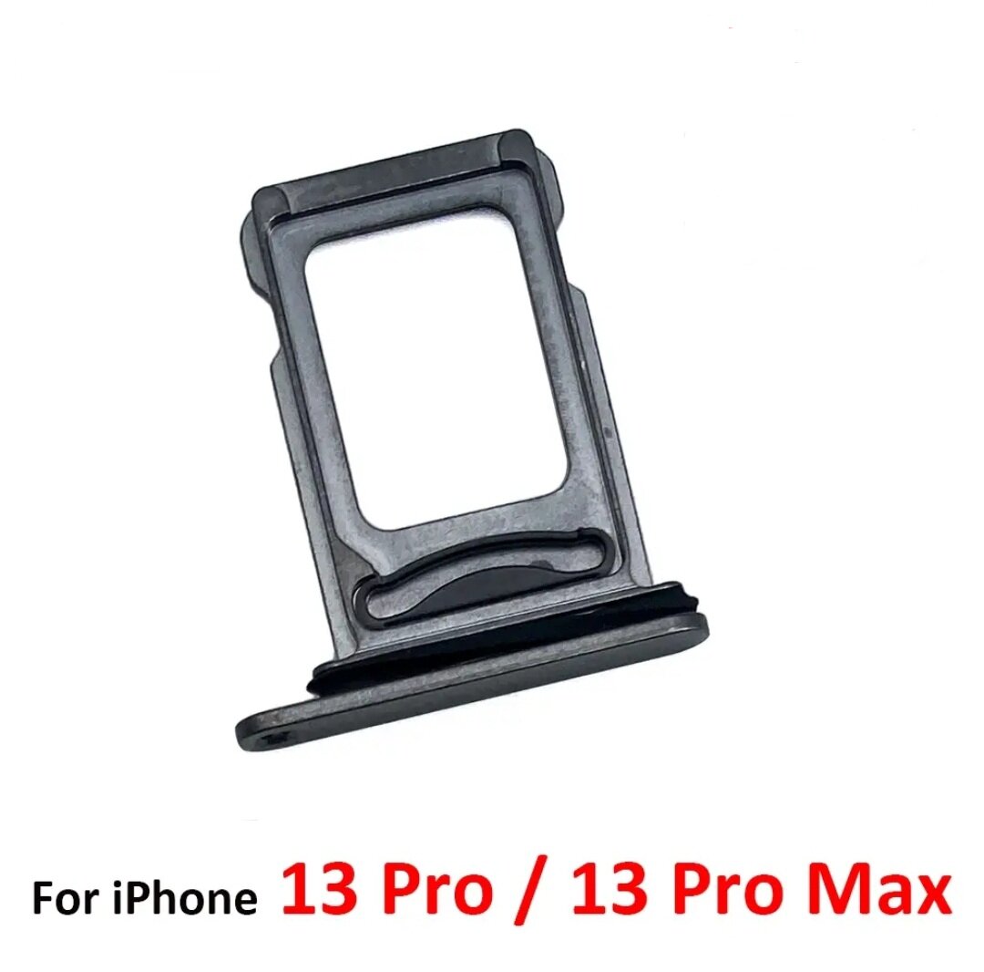 Слот для двух SIM-карт "Графит металлический", для iPhone 13 Pro/Max