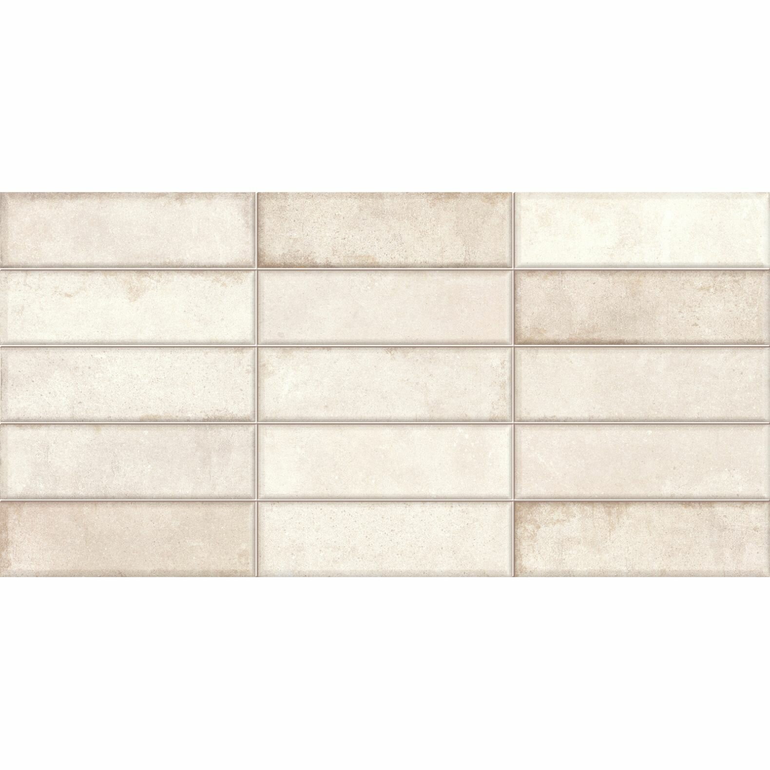 Плитка настенная New Trend Elbrus Brick Crema 300х600х9 WT36ELR11
