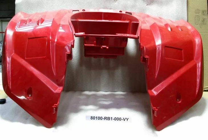 Облицовка задняя SYM красный_PP-40759-25