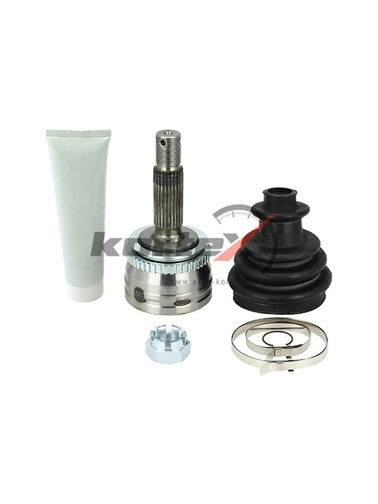 Шрус Kortex KVJ037, для Hyundai Accent, KIA Rio, металл, резина