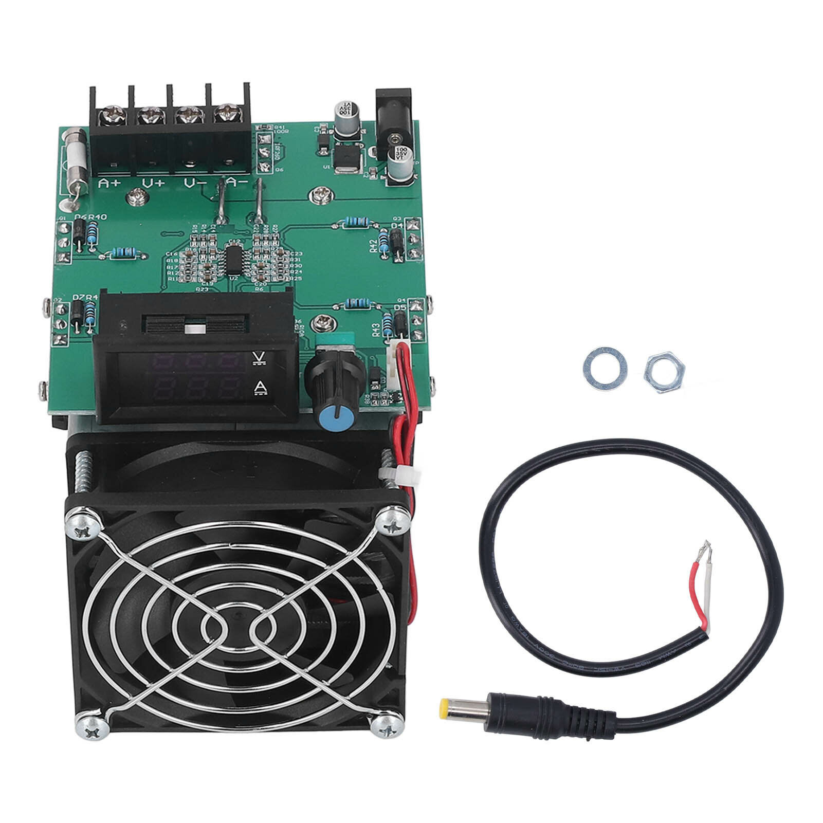 Тестер аккумулятора Тестер Электронный нагрузка Модуль монитора монитора DC12V 0–20A 250 Вт