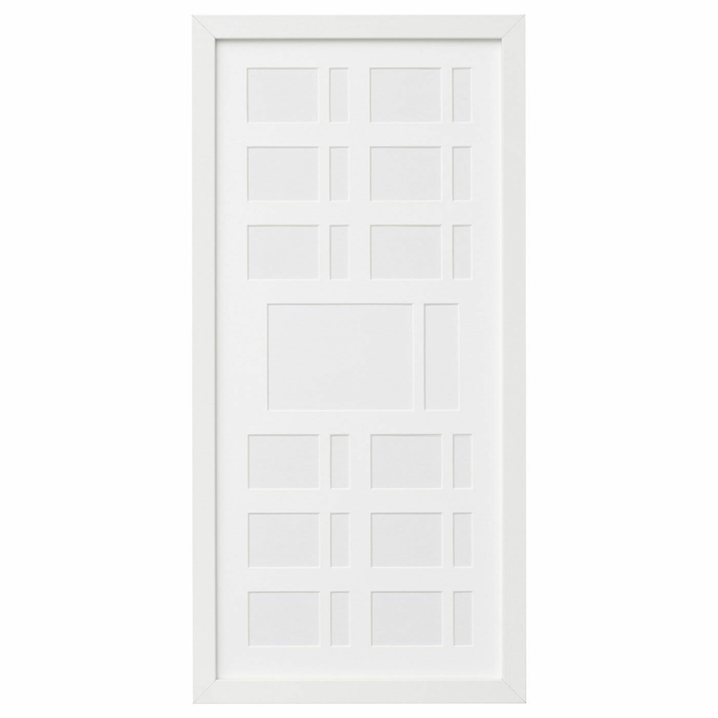 RIBBA Рама для 13 картин IKEA, белый (50518359)