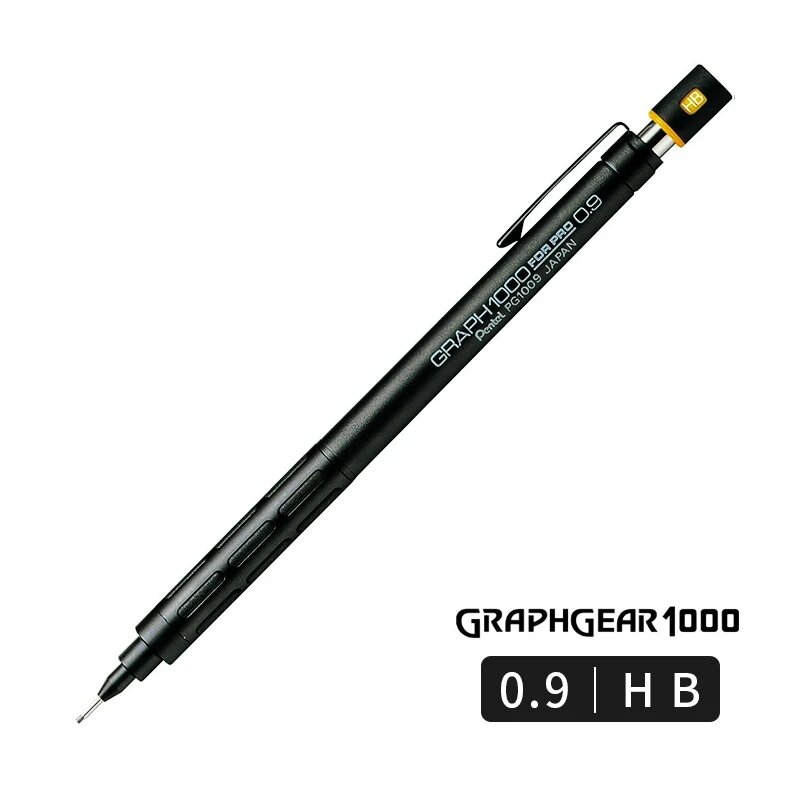 Pentel PG1000 Graph For PRO черный механический карандаш 0,3-0,9 мм