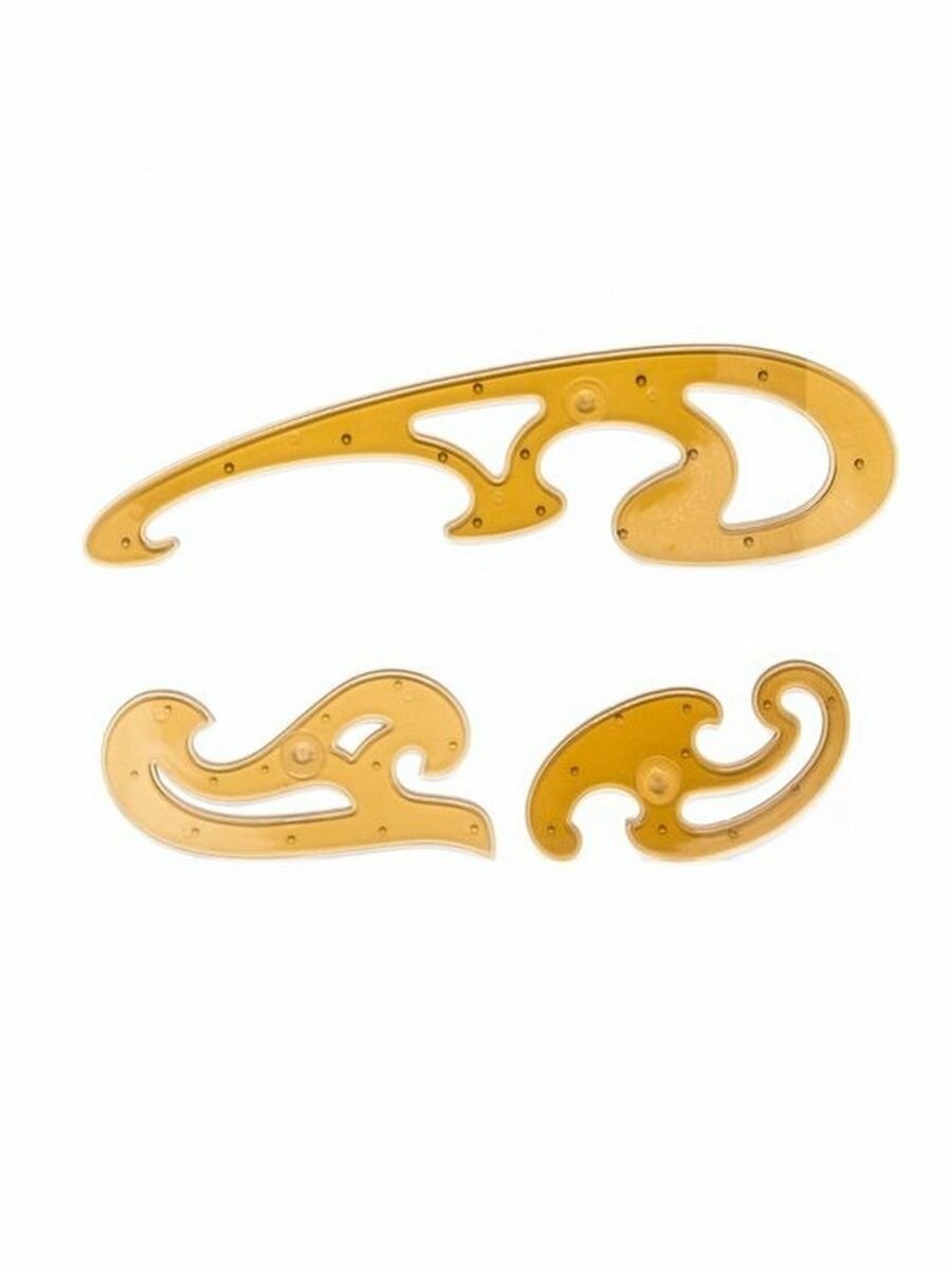 Koh-I-Noor Набор лекал №2 для черчения 3 шт.