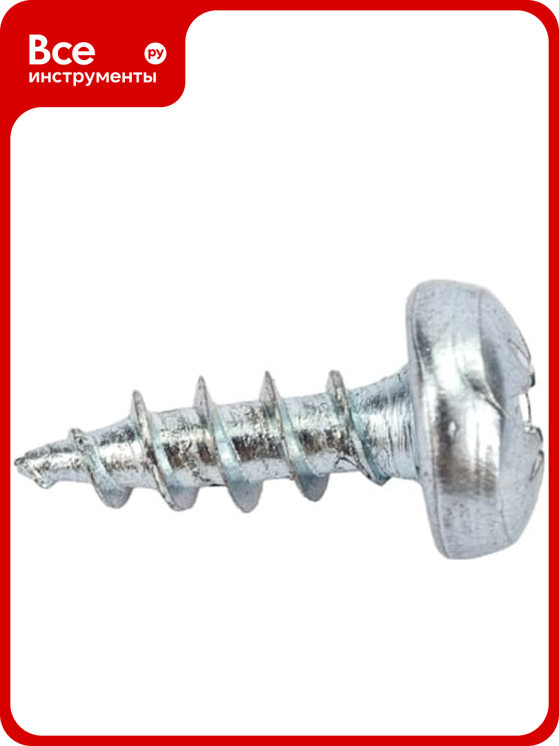 Универсальный шуруп европартнер полукруглая головка, zn. 14 1187 1 4x12, для соединения деревянных элементов
