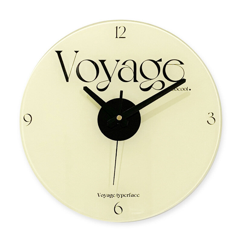 【12 дюйм (ов) ов) 30 см】 Скандинавские настенные часы с записью настенных часов для украшения креативных художественных часов