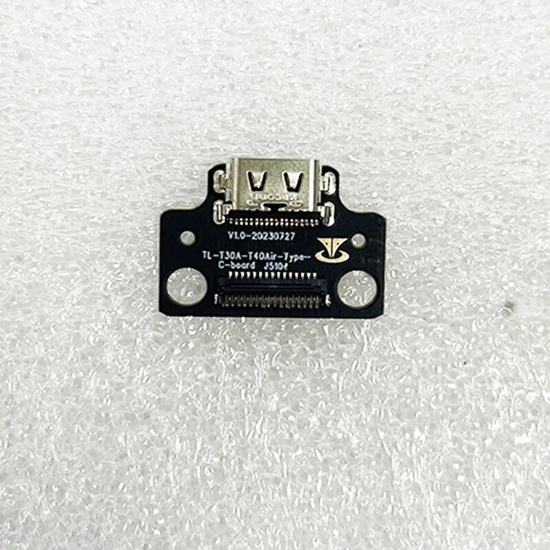 Оригинальная USB-плата для TL-T30A-T40Air-Type-C-boar Tablet, USB-док-станция для зарядки, зарядное устройство, схемы, аксессуары для мобильных телефонов, замена, Черный