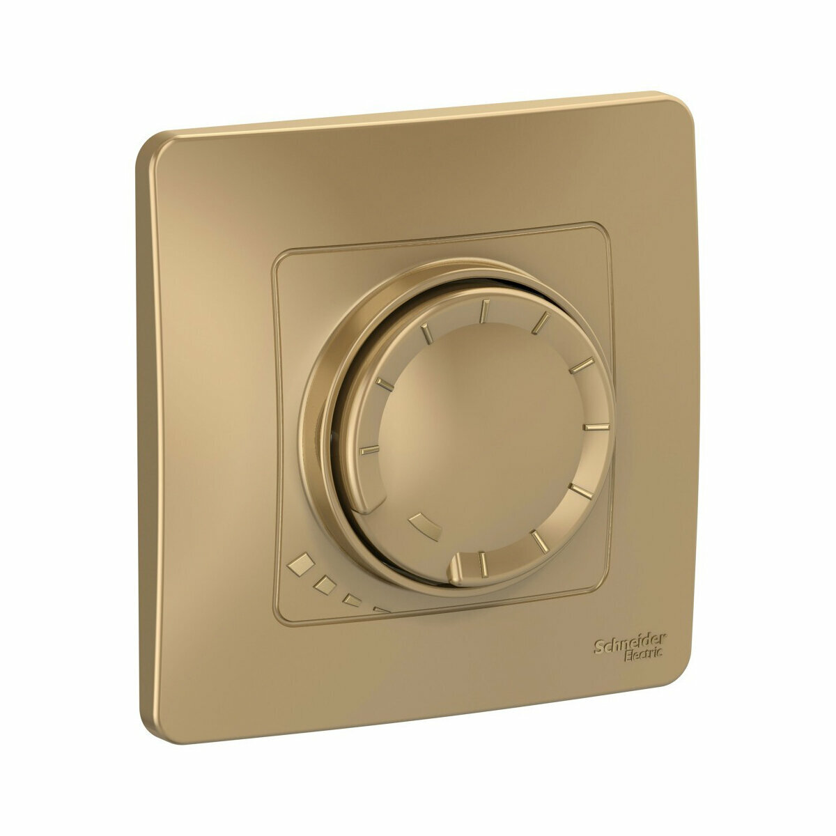 Диммер (светорегулятор поворотный) Systeme (Schneider) Electric Blanca, 400 Вт, титан