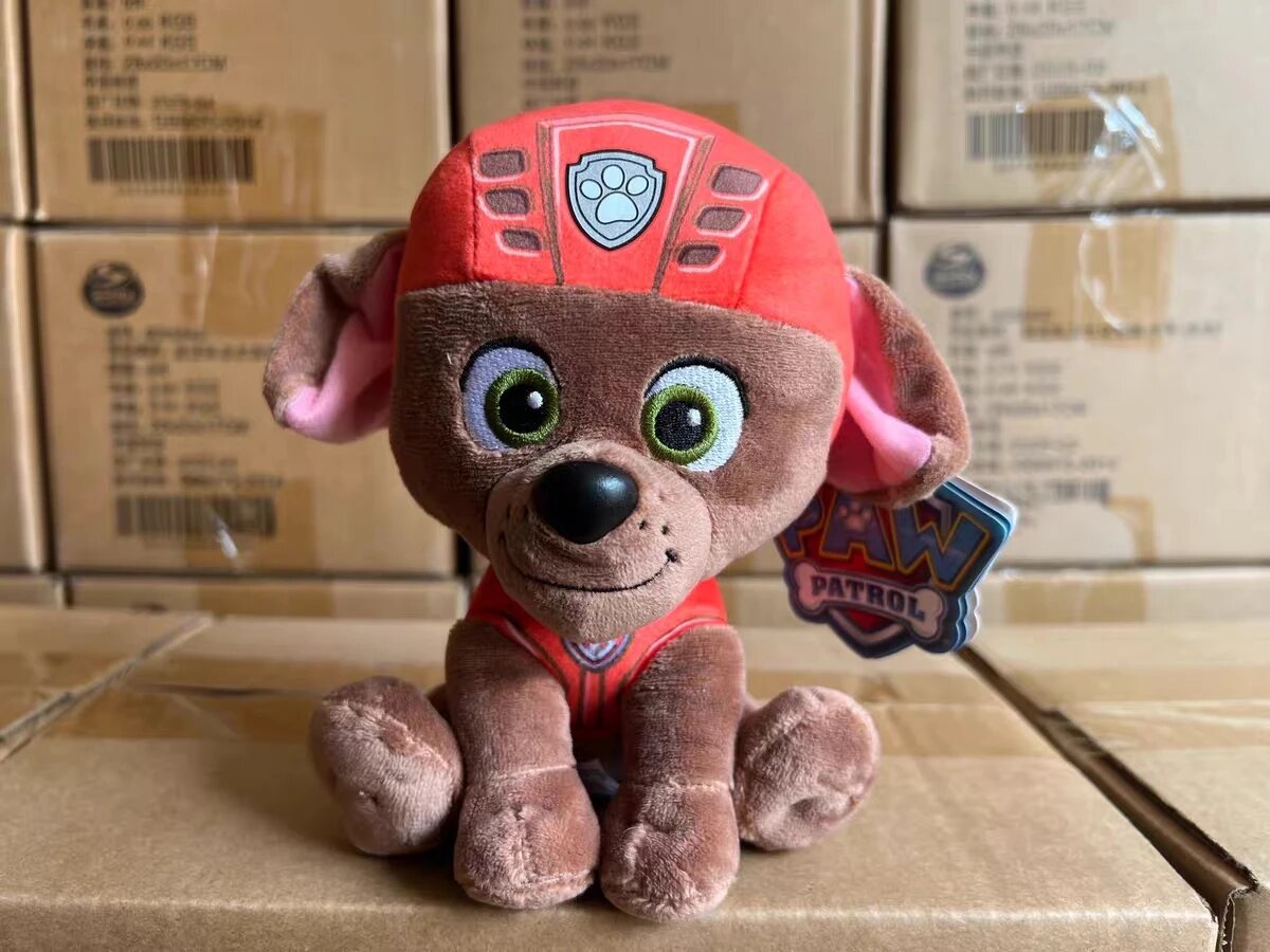 Мягкая игрушка PAW PATROL Щенячий патруль набор из 8 фигурок Розовый, 6058443-zuma