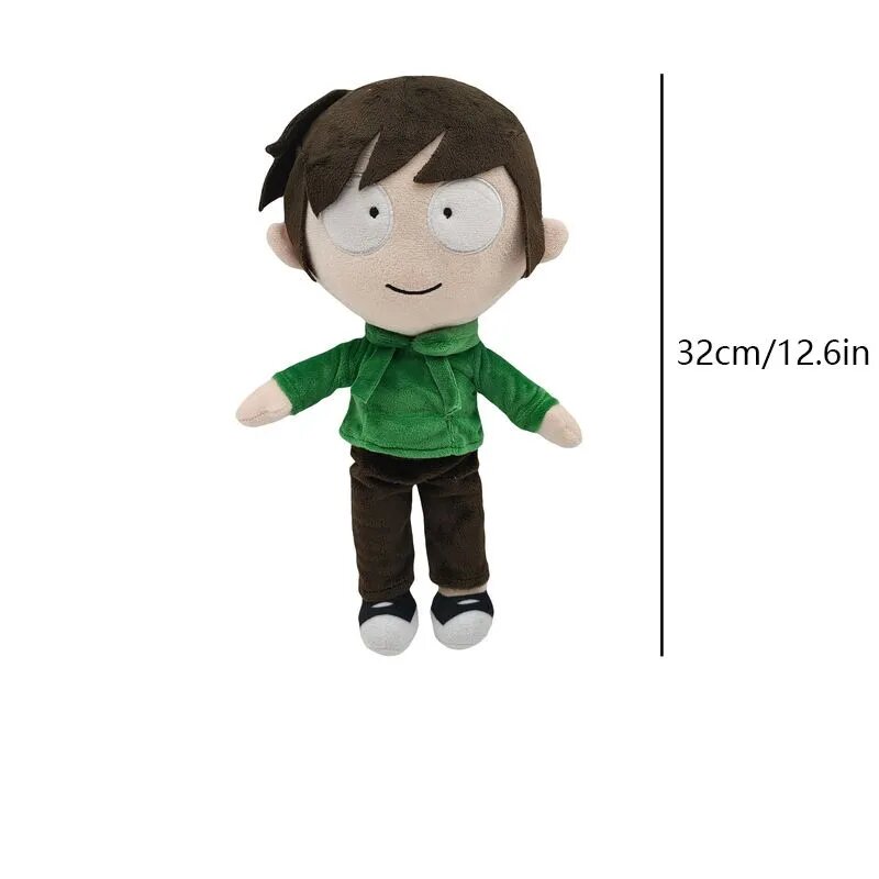 Мягкая кукла Eddsworld Exclusive Cartoon для дома в зеленом цвете