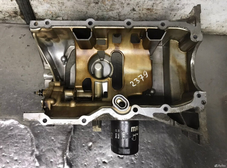 Поддон полуподдон с масляным насосом Nissan 1.5-1.6 HR15DE HR16DE