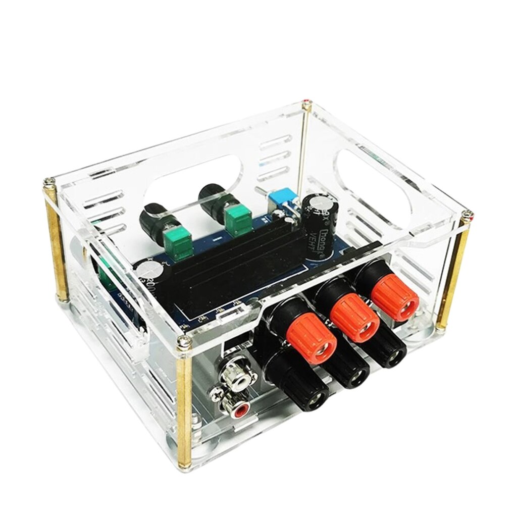 TPA3116D2 Двухканальная Цифровая Плата Усилителя Мощности 50Wx2 + 100W 12-24 В Стерео Модуль Питания для Автомобильного Компьютера