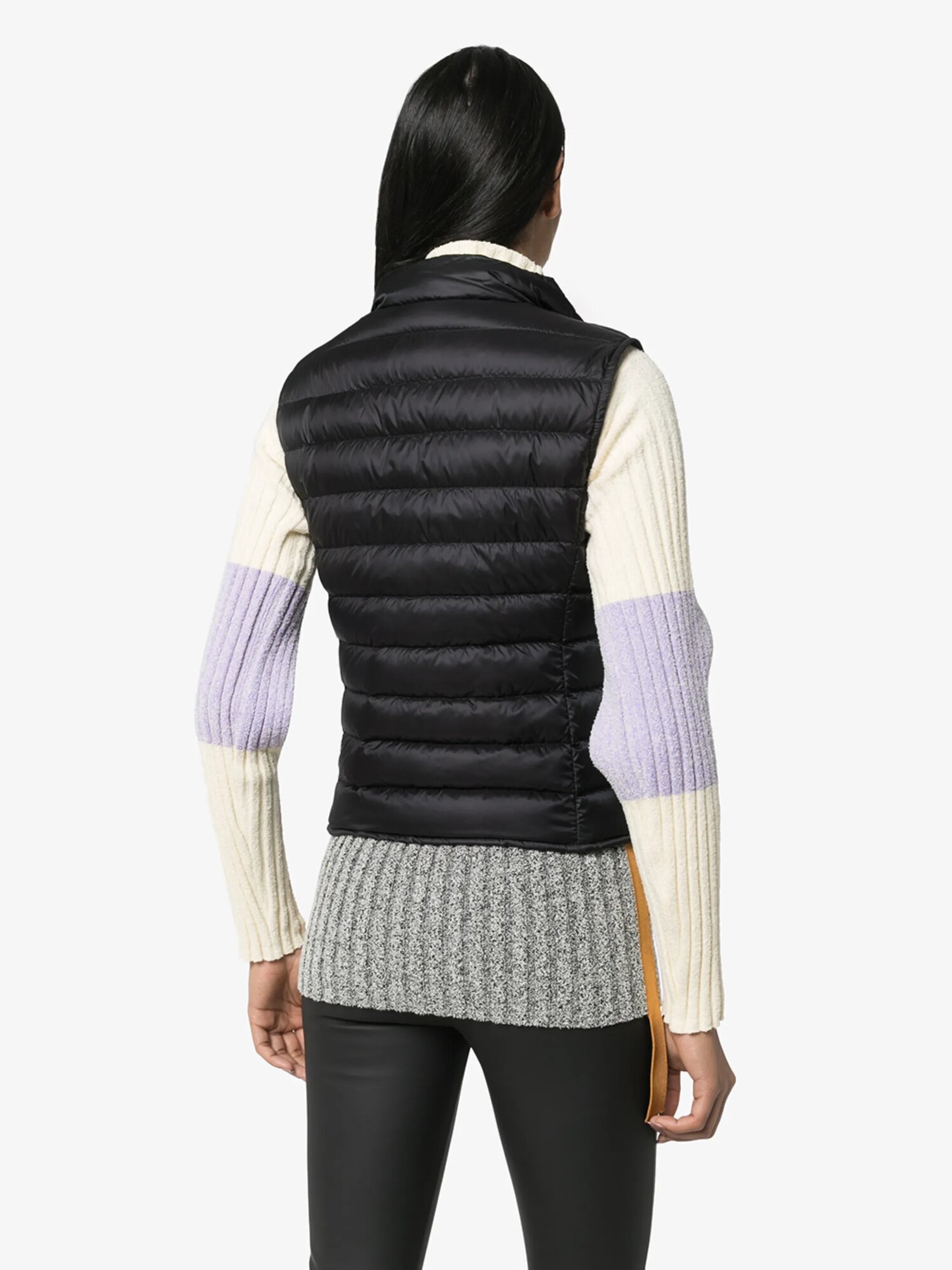 Жилет спортивный Moncler Liane, размер 0, черный — фото 1