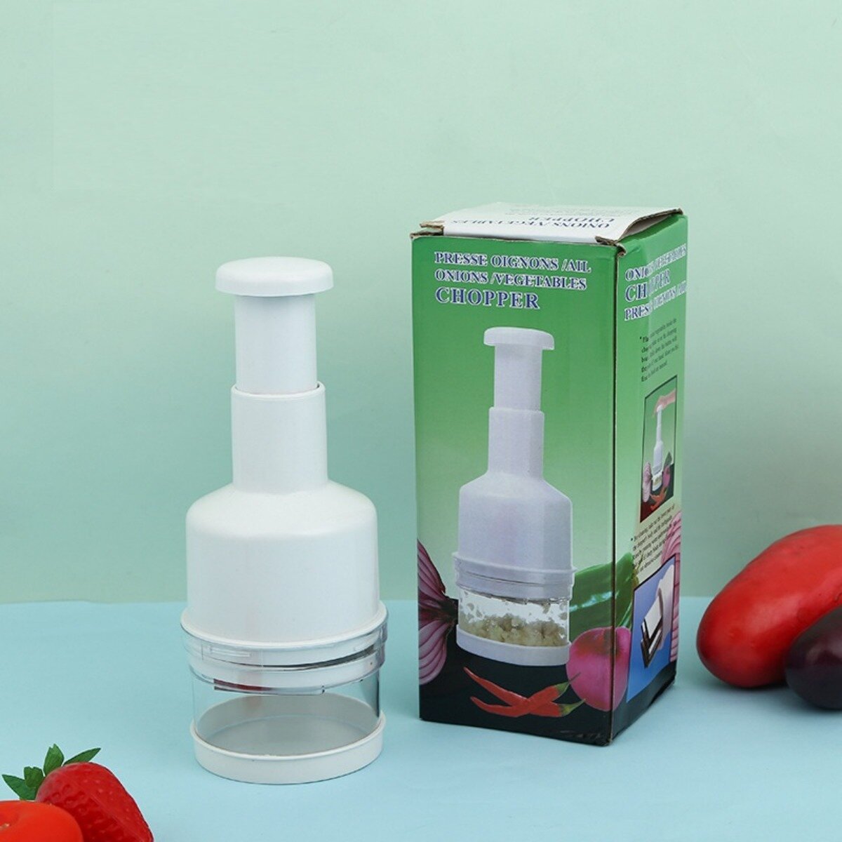 Пресс-garlic-прибор, Творческий кухонный пресс-прибор для лука и моркови, Удачный кухонный нож