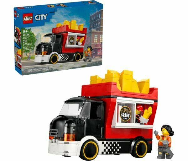 Конструктор LEGO City 60488 Фургончик с картошкой фри (Lego 60488)