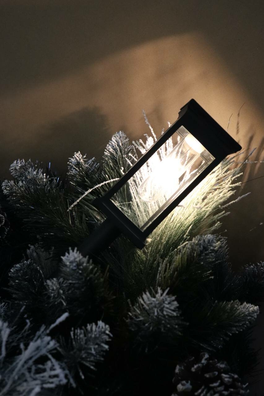 Фонарик садовый светильник на солнечной батарее, для дачи и сада декор 50 см