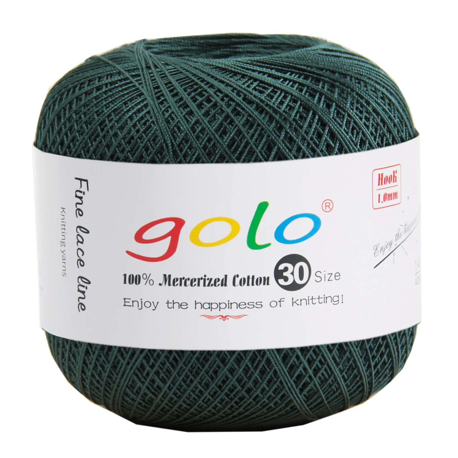 Пряжа Golo хлопок 100% цвет 7-205-Green
