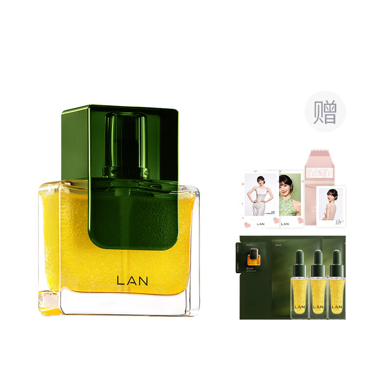 Масло-сыворотка унисекс LAN Orchid Bubble Oil Serum с орхидеей против морщин, для контроля себума, сужения пор, увлажнение 2.0pro