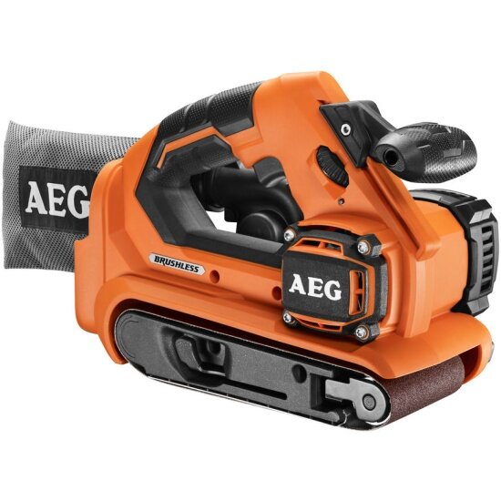 Бесщеточная ленточная шлифмашина Aeg BHBS18-75BL-0 4935459582
