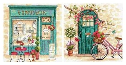 Набор для вышивания крестом После полудня в Провансе DМS-70-35317, 30x15 см см.