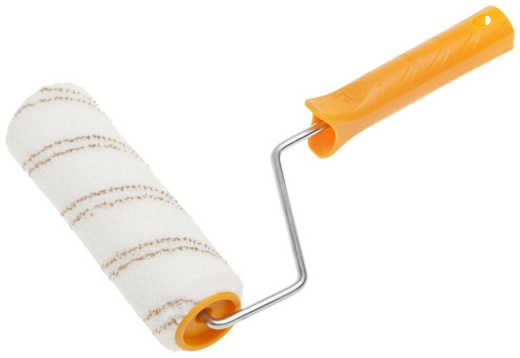 Малярный валик STAYER MICROTEX 40x180мм, бюгель 6мм, ворс 9мм 0343-18