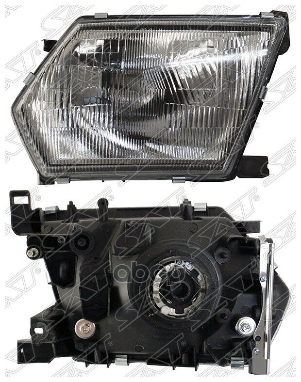 Фара Nissan Patrol 97-03 (Слева/ Галоген/ Ручная регулировка) Sat арт. ST2151176L