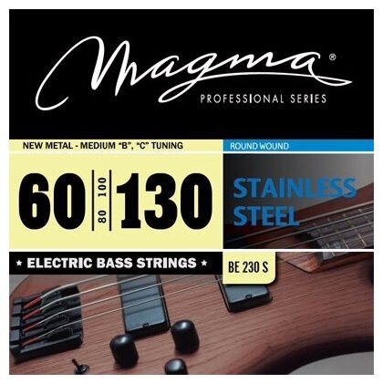 Струны для бас-гитары Magma Strings BE230S — фото 1