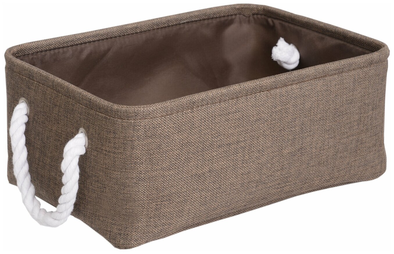Корзина для хранения, темно-коричневый, WasserKRAFT Abens WB-220-S