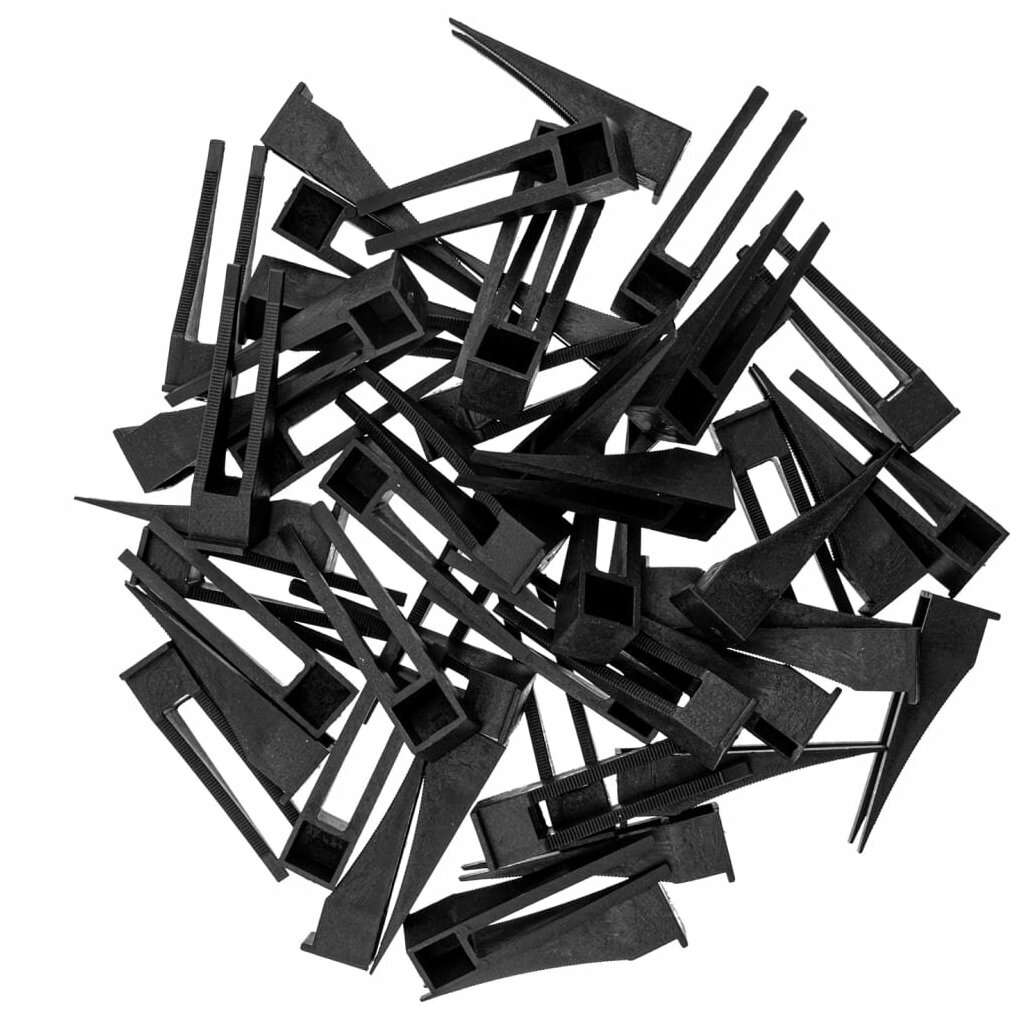 Система выравнивания плитки СВП (клин 50 шт; пакет ПЭНД) СИБРТЕХ 88050