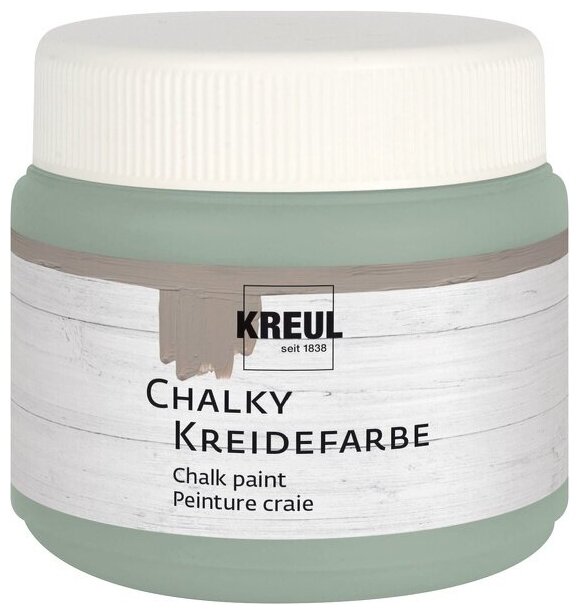 Меловая краска Chalky Chalk KREUL Зеленый травяной 150мл