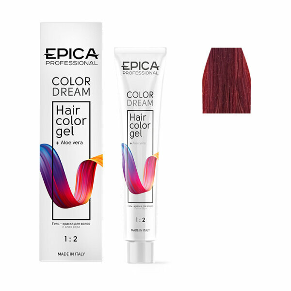 8.62 EPICA PROFESSIONAL COLORDREAM Гель-краска светло-русый красно-фиолетовый, 100 мл.