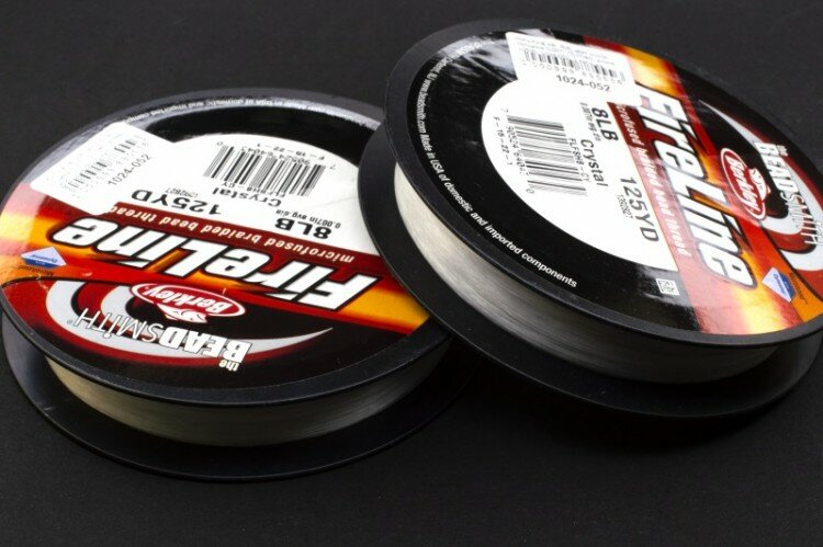 Нить FireLine 8LB, цвет crystal, толщина 0,007" (0,17мм), длина 125YD, 1024-052, 1 катушка