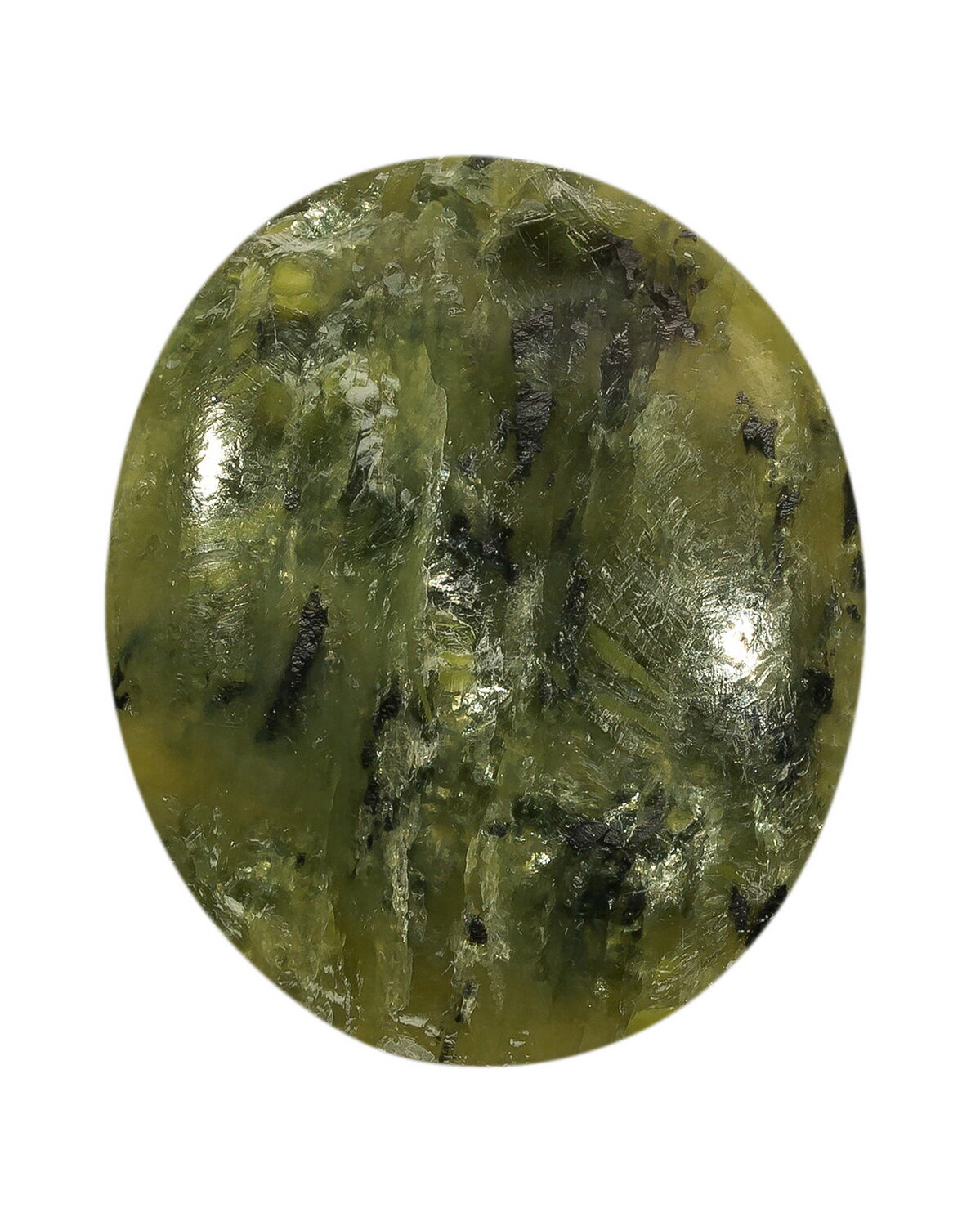 Кабошон офит 41х34х5 мм.