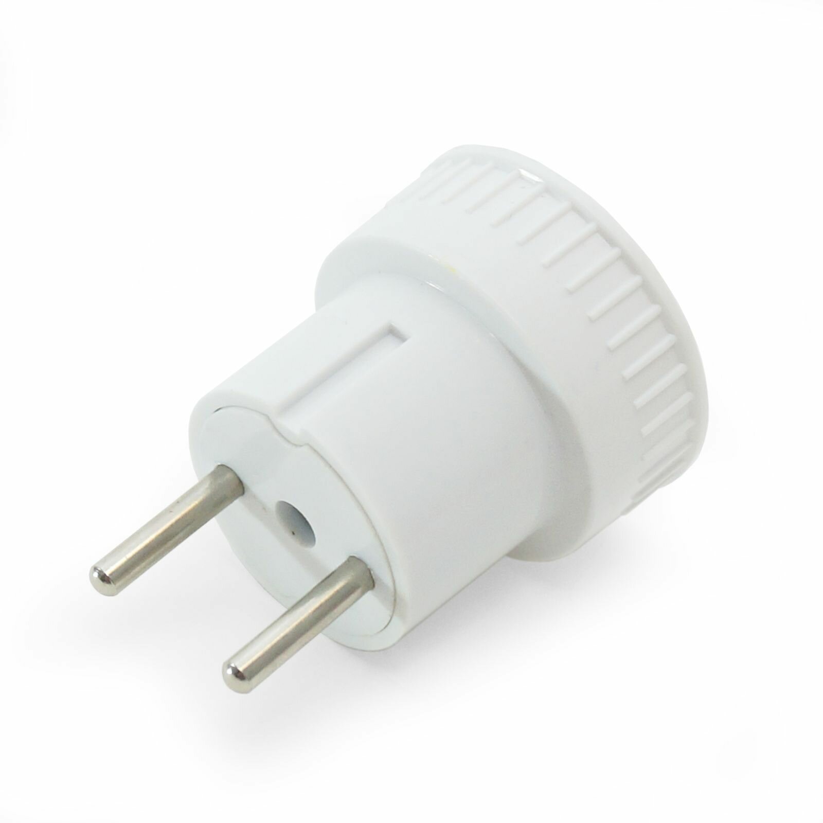 Адаптер-переходник электрический для розетки без заземления 10А, Jilion