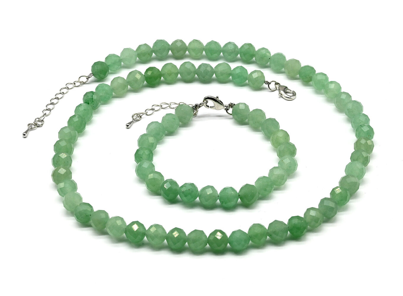 Бусы, авантюрин