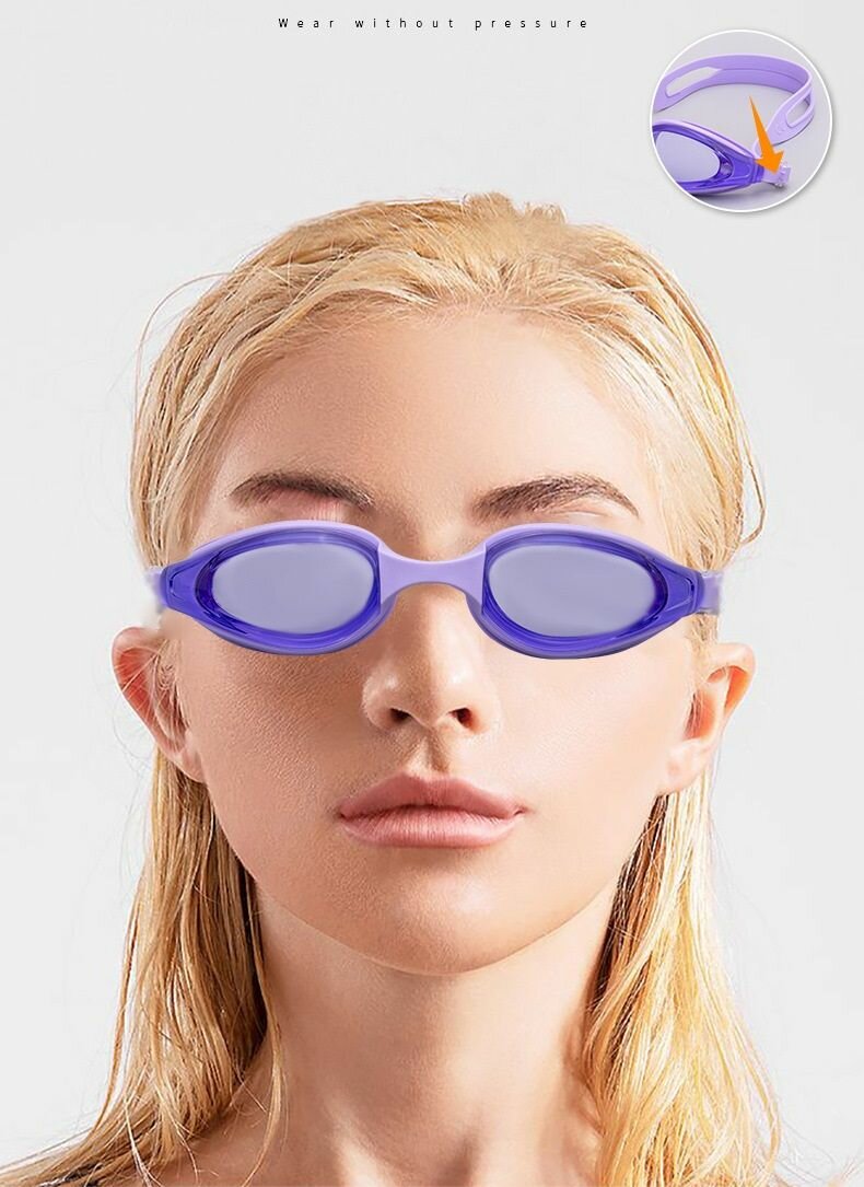 Очки для плавания подростковые.