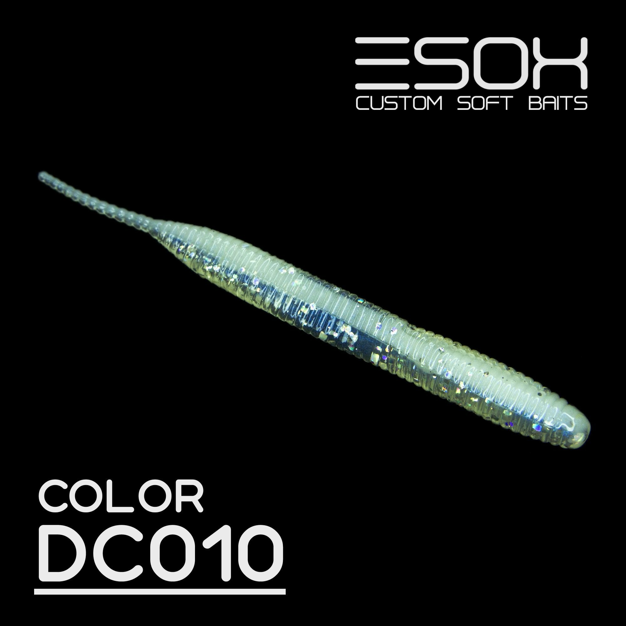 Мягкая приманка для рыбалки ESOX S.impact 3.8" (96мм) 6шт.